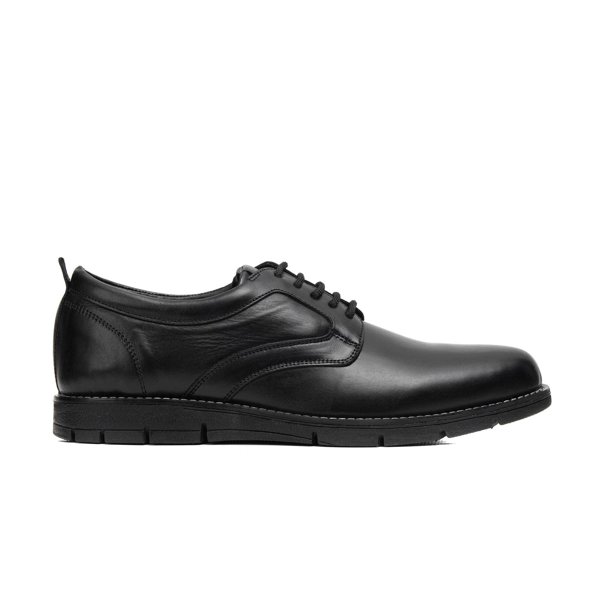 ST-09-Black Nathan EVA soft sole Premium In for Men | DeVogue Pakistan