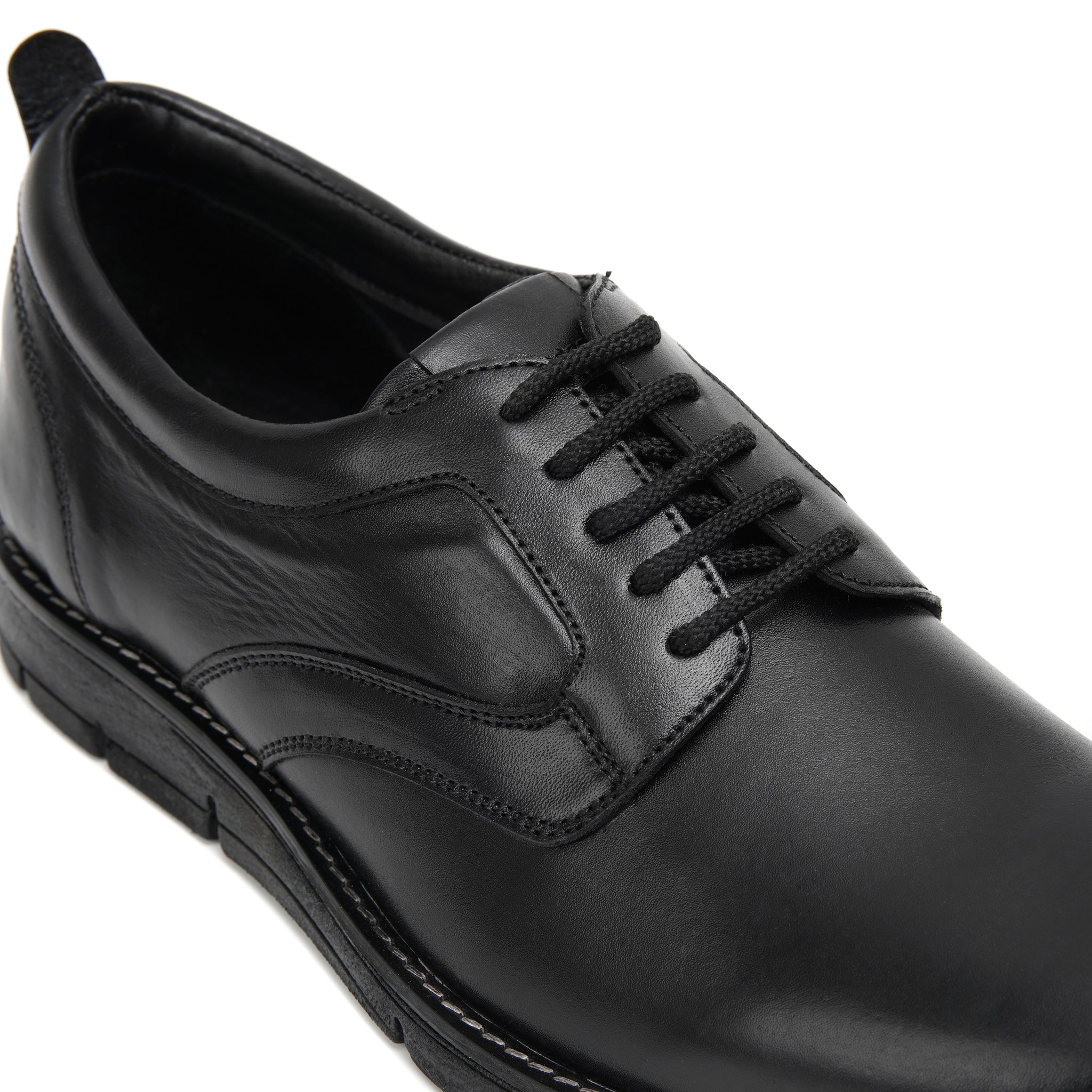 ST-09-Black Nathan EVA soft sole Premium In for Men | DeVogue Pakistan